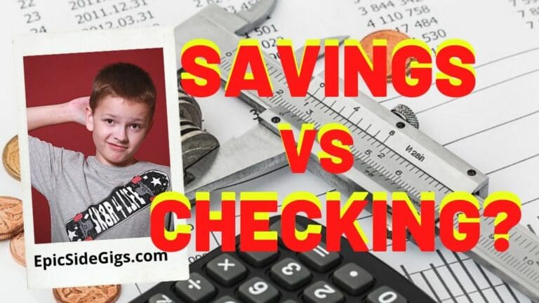 Difference Between Checking and Savings Account - Does it Matter?